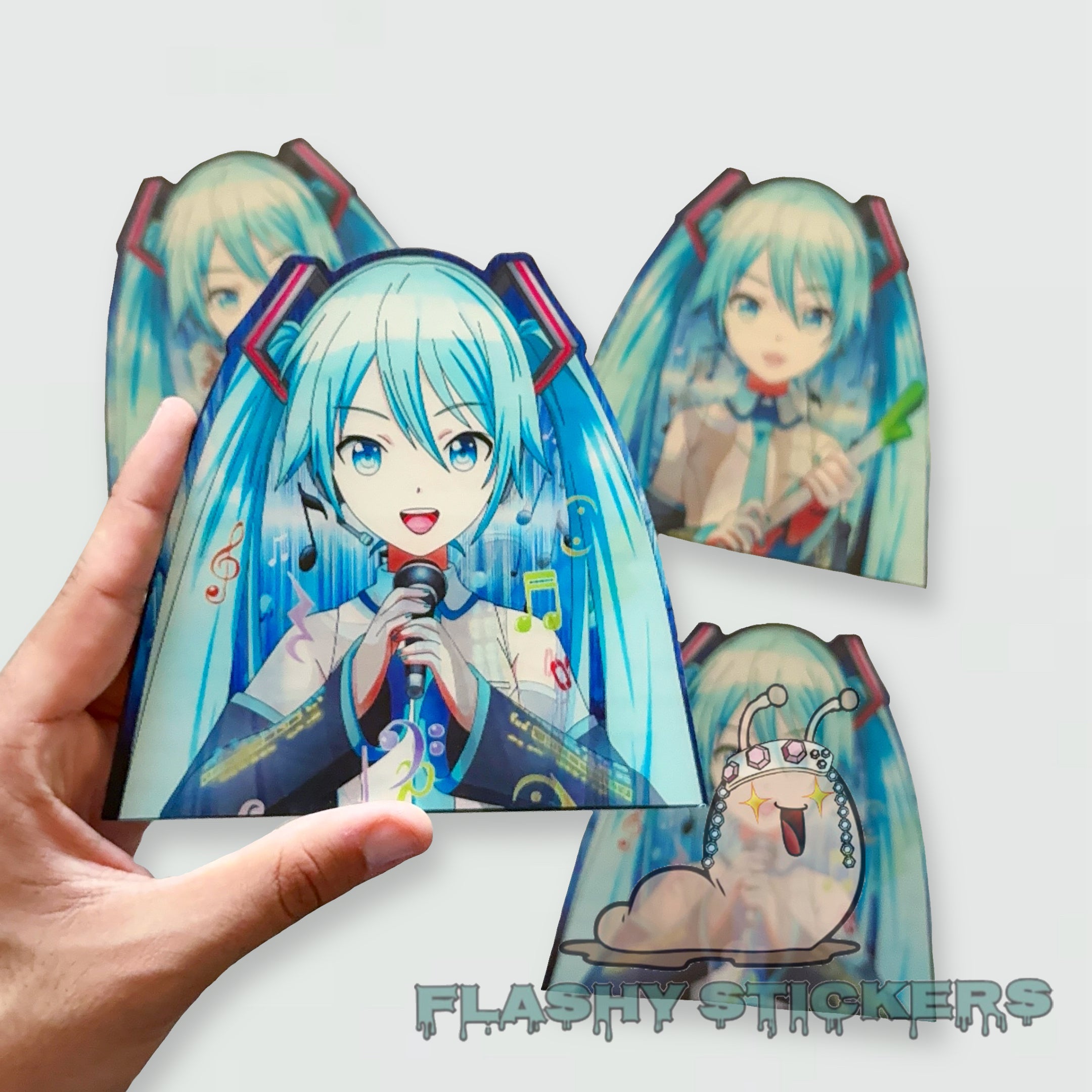 HATSUNE MIKU MOTION STICKER – Flashy Stickers