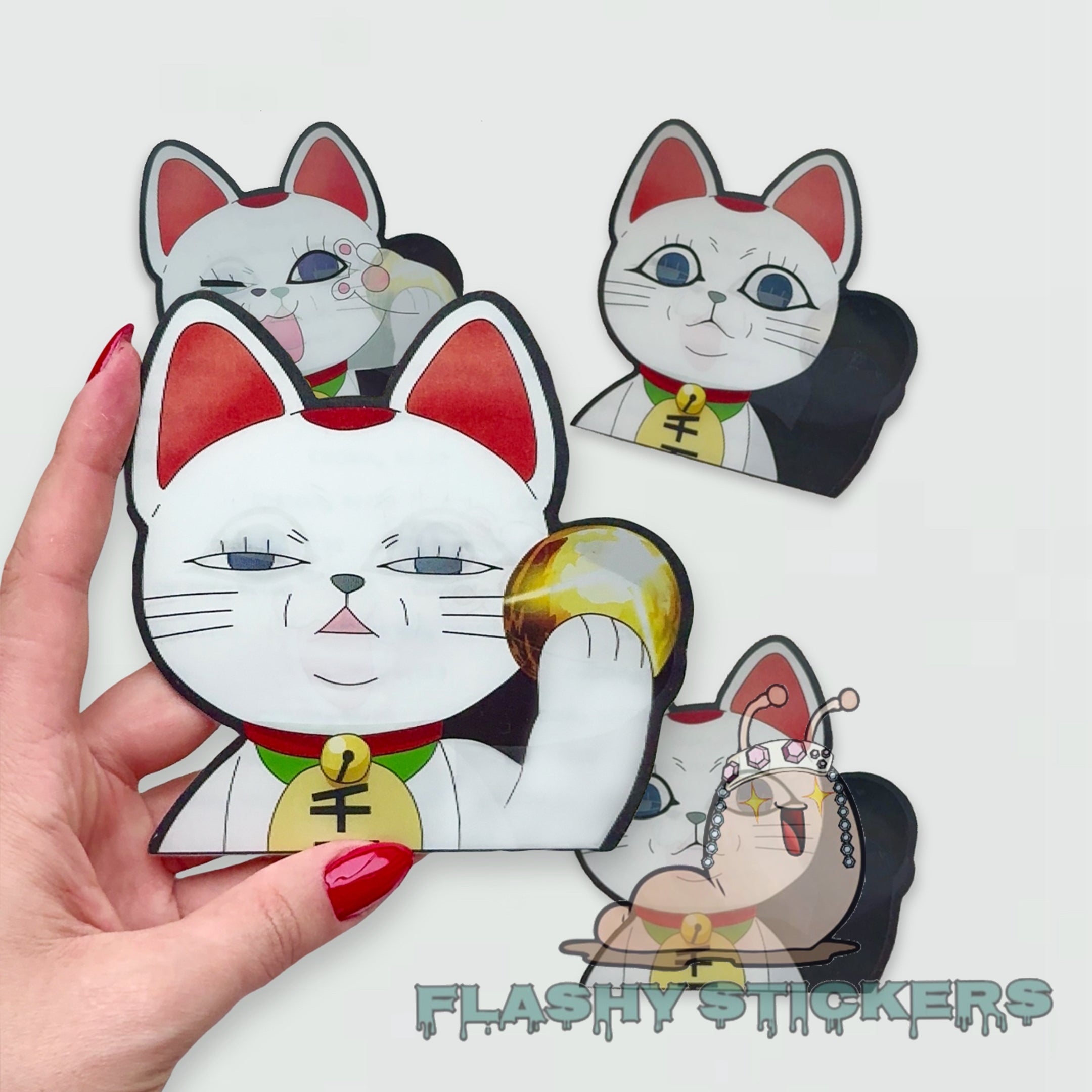 NEKO GRANNY MOTION STICKER – Flashy Stickers