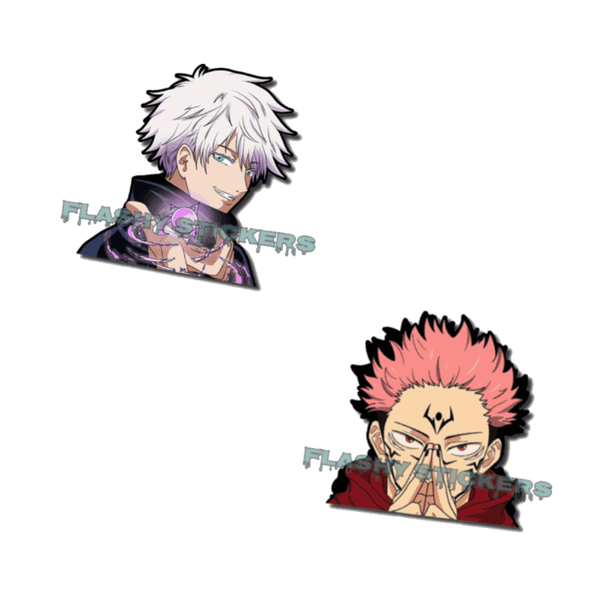 MINI GOJO X KING OF CURSES SET – Flashy Stickers