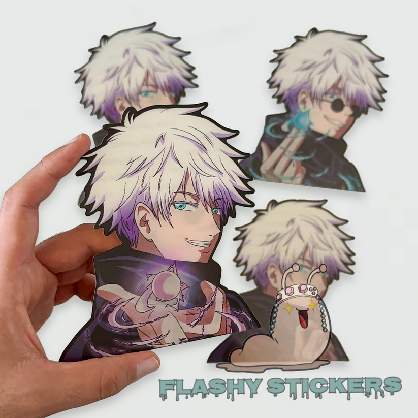 GOJO SENSEI MOTION STICKER – Flashy Stickers